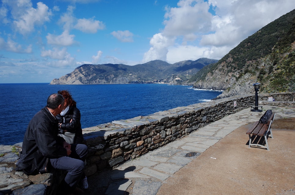 [유럽여행 DAY 13] 이탈리아 자유여행, 친퀘테레 베르나차 전망대 카스텔로 도리아(Castello Doria)에서 본 뷰는 ...