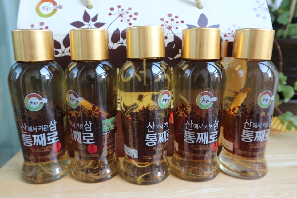 산양산삼 한뿌리가 들어간 산에서 키운 삼 통째로 건강음료 네이버 블로그