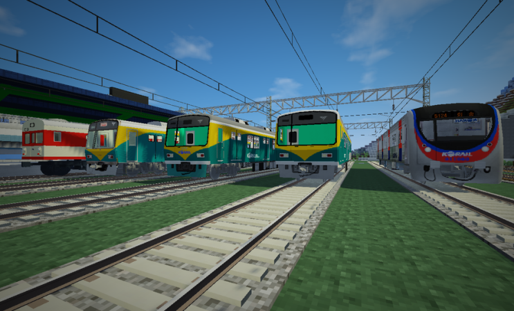 마인크래프트 Real Train Mod (RTM 모드/현실 기차모드) : 네이버 블로그