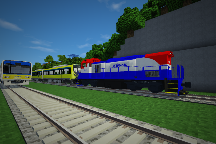 마인크래프트 Real Train Mod (RTM 모드/현실 기차모드) : 네이버 블로그