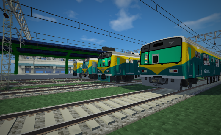 마인크래프트 Real Train Mod (RTM 모드/현실 기차모드) : 네이버 블로그