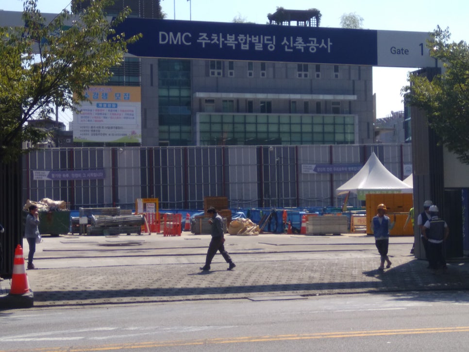 페이스넷 건설현장 근태관리 얼굴인식기안면인식기 설치 상암동 Dmc 주차복합빌딩 네이버 블로그