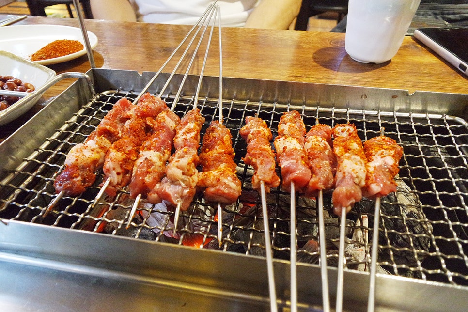 포스코사거리 맛집 선릉역 양꼬치 존맛 한성양꼬치 네이버 블로그