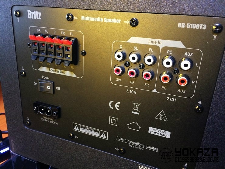 브리츠 스피커 br-5100t3 설치 완료 했네여! : 네이버 블로그