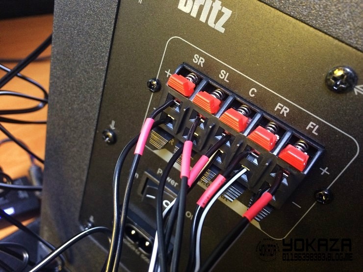 브리츠 스피커 br-5100t3 설치 완료 했네여! : 네이버 블로그