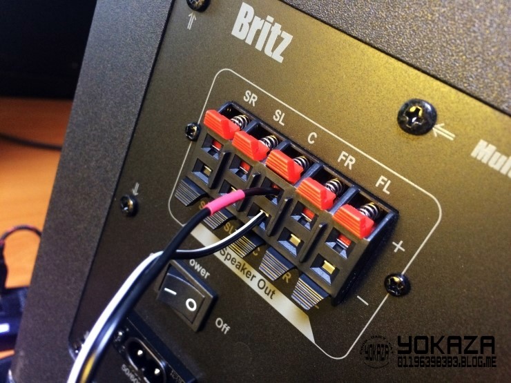 브리츠 스피커 br-5100t3 설치 완료 했네여! : 네이버 블로그