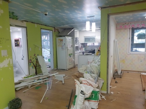 가정어린이집 국공립어린이집 전환 인테리어 국공립어린이집 인테리어 가정어린이집 안전문설치 가정어린이집 리모델링 어린이집오픈