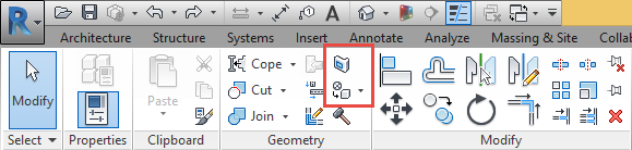 레빗(revit) - 면 분할(split face) 및 페인트(paint) 기능 : 네이버 블로그