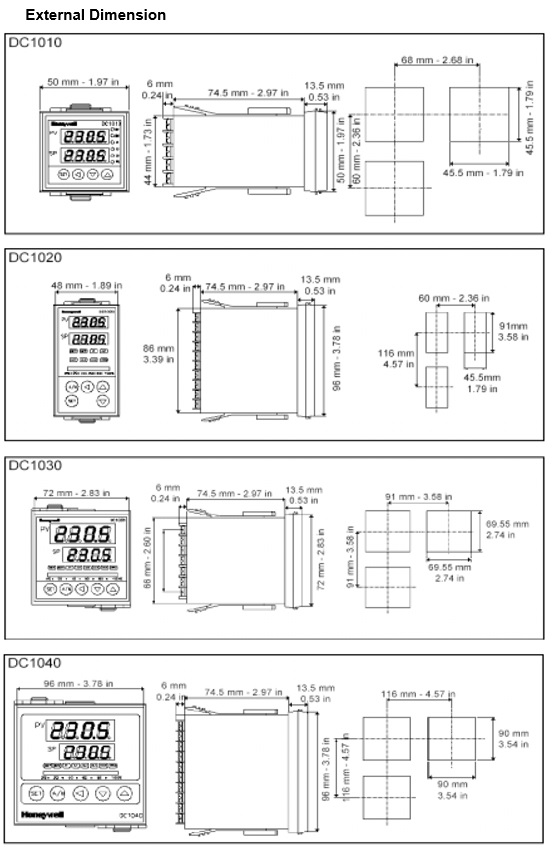 (Honeywell) 하니웰 디지털지시조절계 DC1010 DC1020 DC1030 DC1040 : 네이버 블로그