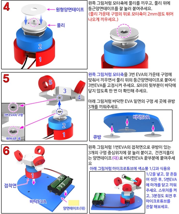 【원심분리기만들기】원심분리 간이원심분리기 Diy원심분리기 밀도차 원심력 가상혈액분리 만들기 교구 키트 사이언스