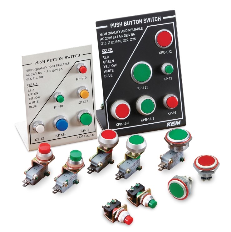 KEM 푸쉬버튼스위치 종류 10Ø~25Ø - Push Button Switch : 네이버 블로그