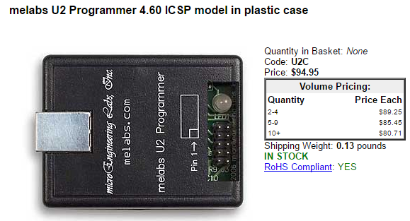 melabs USB Programmer 준비. : 네이버 블로그