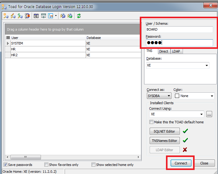 Toad for Oracle 스키마(Schema) & 테이블(Table) 생성 : 네이버 블로그