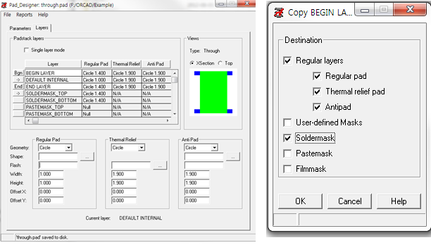 5.7 Cadence OrCAD/Allegro PCB 설계_Footprint1: Pad Designer : 네이버 블로그