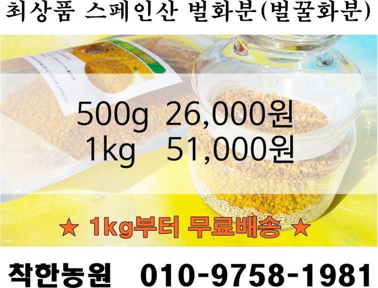 벌화분 효능 And 꽃가루화분 가격 벌꿀화분 네이버 블로그