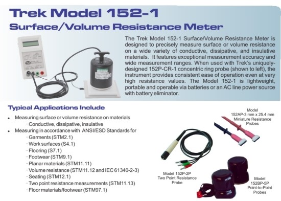 표면저항 측정기 Trek 152-1 (프로브 2P,5P,AP,CR 등) : 네이버 블로그