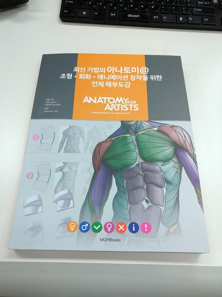 도서리뷰 최신 기법의 아나토미조형회화애니메이션 창작을 위한 인체 해부도감 네이버 블로그