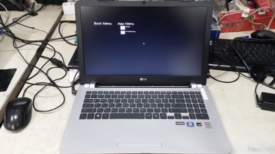 LG노트북 LG15N54 윈도우 부팅안됨, 부팅디스크 없음, ssd 인식안됨 교체수리 : 네이버 블로그