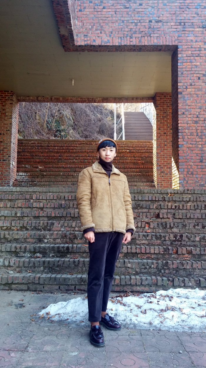 남자 데일리룩 38 빈 프라임 무스탕 강남역 빈 프라임 무스탕 코디 남자 무스탕 남자 무스탕 코디 무스탕 코디 톤