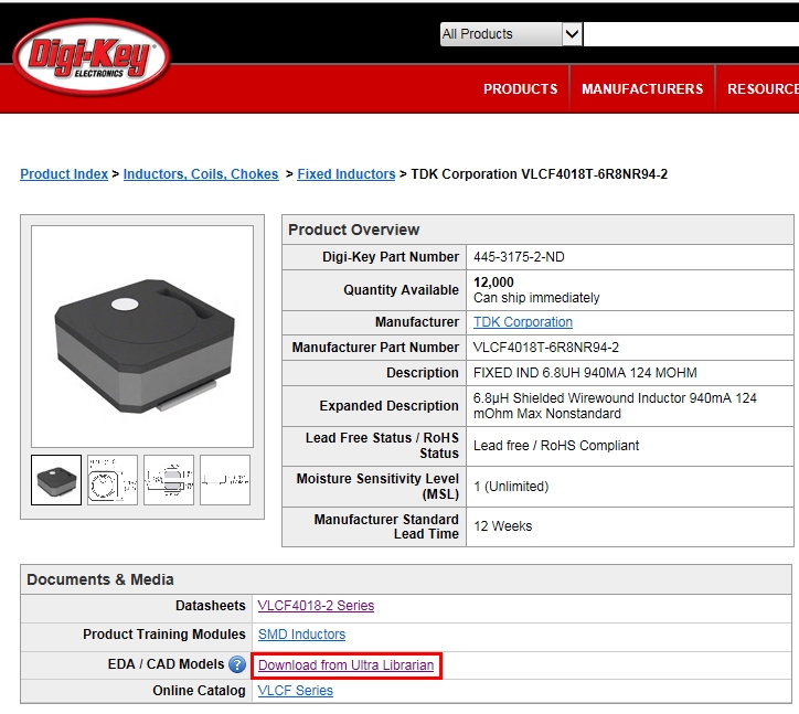Digikey에서 Footprint 다운 받기 : 네이버 블로그