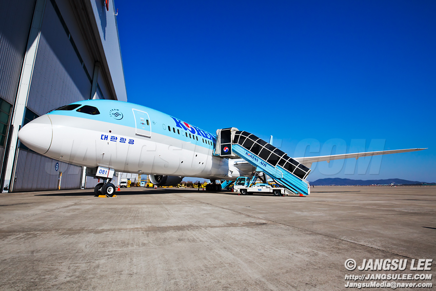 대한항공 보잉 787-9 기내 & 외부 촬영 동영상. - B787 드림라이너 내부. : 네이버 블로그