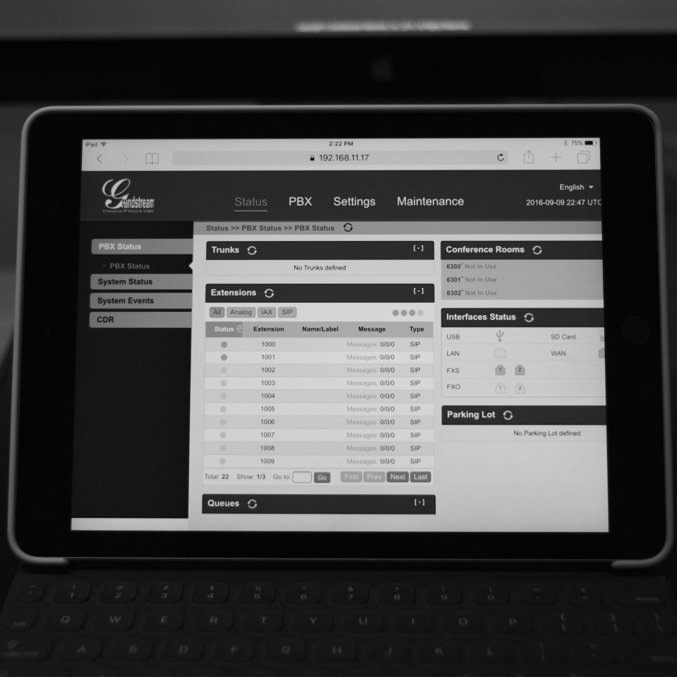 Asterisk가 테스트하기 부담된다면, FXO 라인까지 있는 소형 IP/PBX 완제품을 SIP 테스트 서버로 : 네이버 블로그