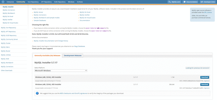 mysql 64bit 설치하기 : 네이버 블로그