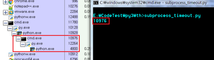 파이썬 subprocess 모듈 timeout 구현 및 외부명령 실행결과 받기 : 네이버 블로그