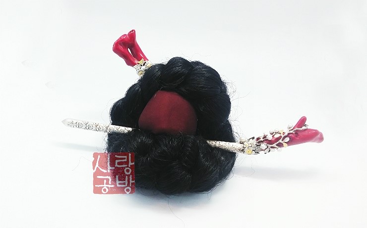 무용소품한복장신구종로전통장신구국악 사랑공방 트렌디한 산호 비녀 머리꽂이 세트 네이버 블로그