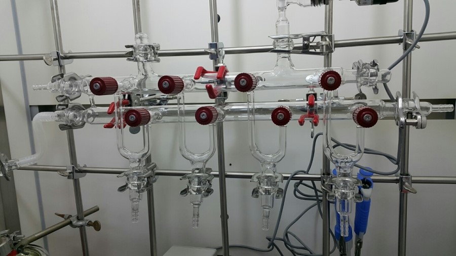 Schlenk line, 쉐링크라인, 슈링크라인,쉬링크라인,쉬린크라인, 초자가공,초자제작,글라스가공- 부경대학교 납품 ...