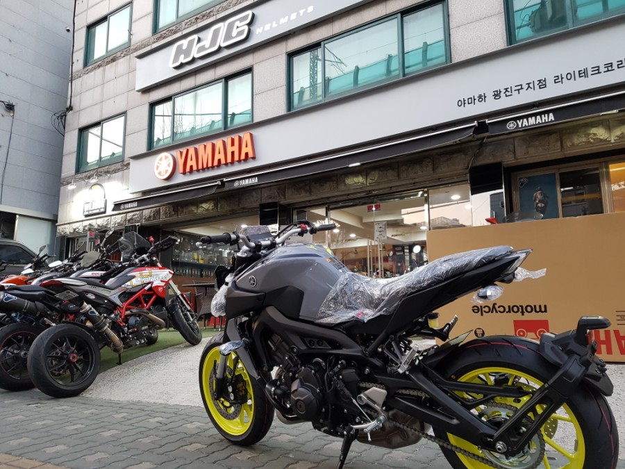 Yamaha 2017 New Mt 09야마하 엠티09 라이테크 프로모션 신차출고야마하 광진구지점 와일드독 네이버 블로그