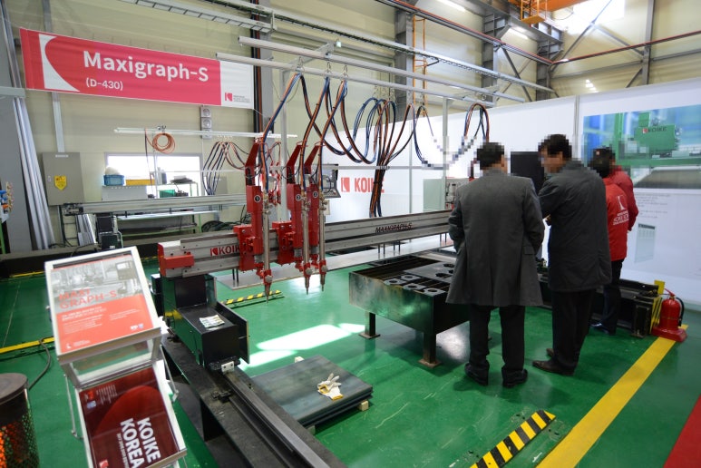 고이께 CNC 가스 절단기 - 맥시그라프-S MAXIGRAPH-S : 네이버 블로그