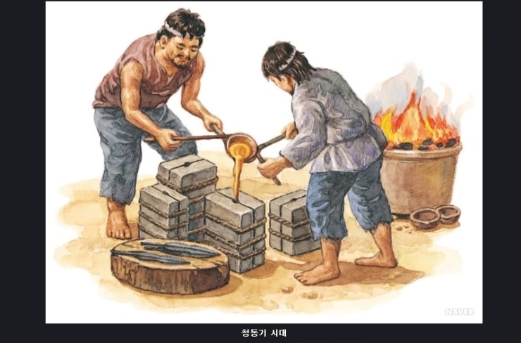 청동기 사진자료 반달돌칼 비파형동검 청동거울 민무늬토기 고인돌 네이버 블로그