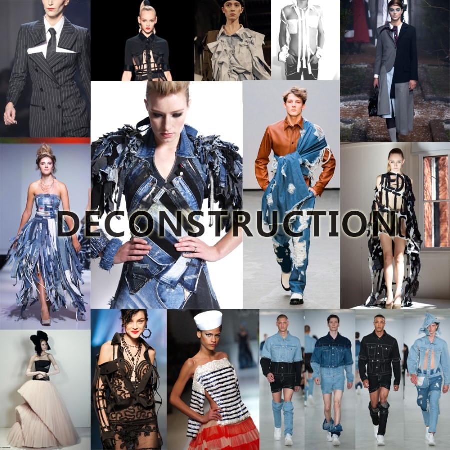 패션디자인 해체주의 Deconstruction 이미지맵 네이버 블로그