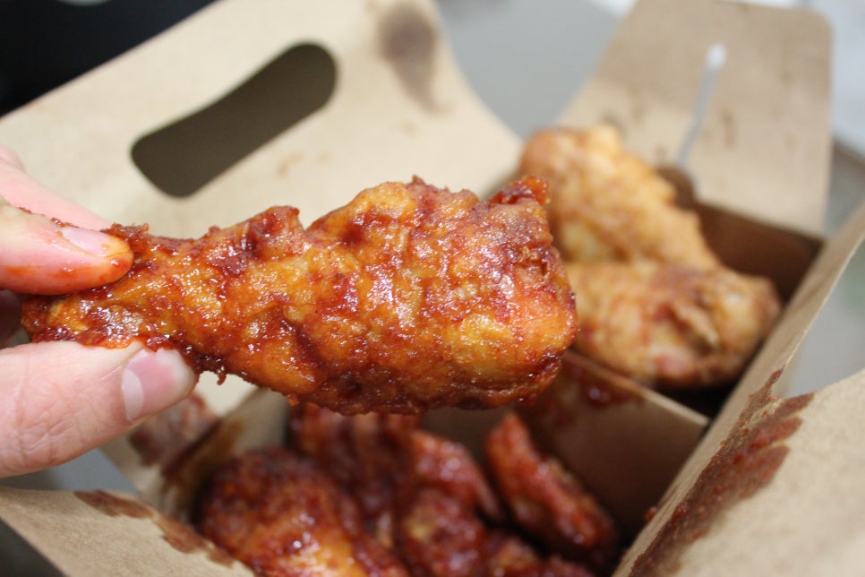 교촌치킨 허니콤보 레드반반 이건 반반콤보 네이버 블로그
