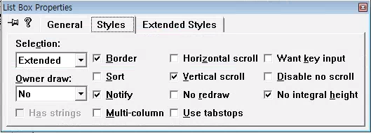 [MFC]ListBox 다중 선택 설정, 이동 : 네이버 블로그