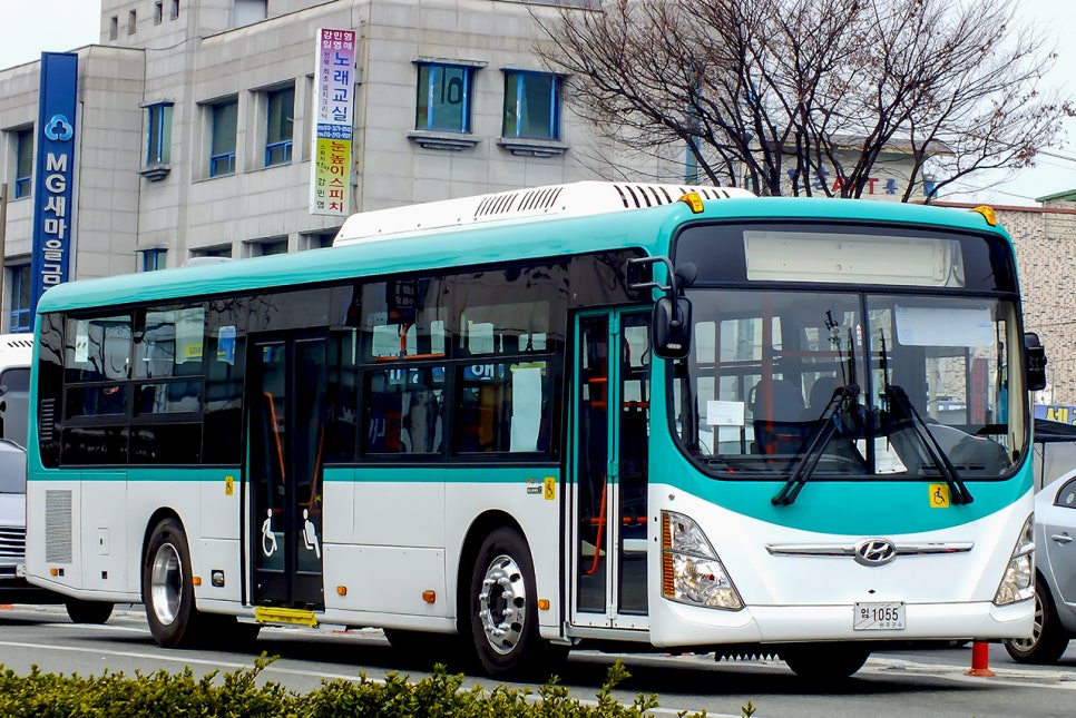현대자동차 디젤저상버스가 등장했다 네이버 블로그