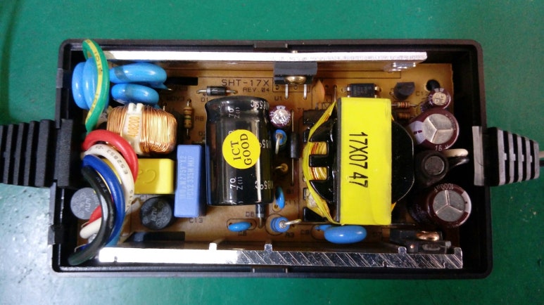 [부산아답타수리]삼성이지온 홈오토메이션 전원공급아답타 SHT-PS17X 전원안들어오는 고장 : 네이버 블로그