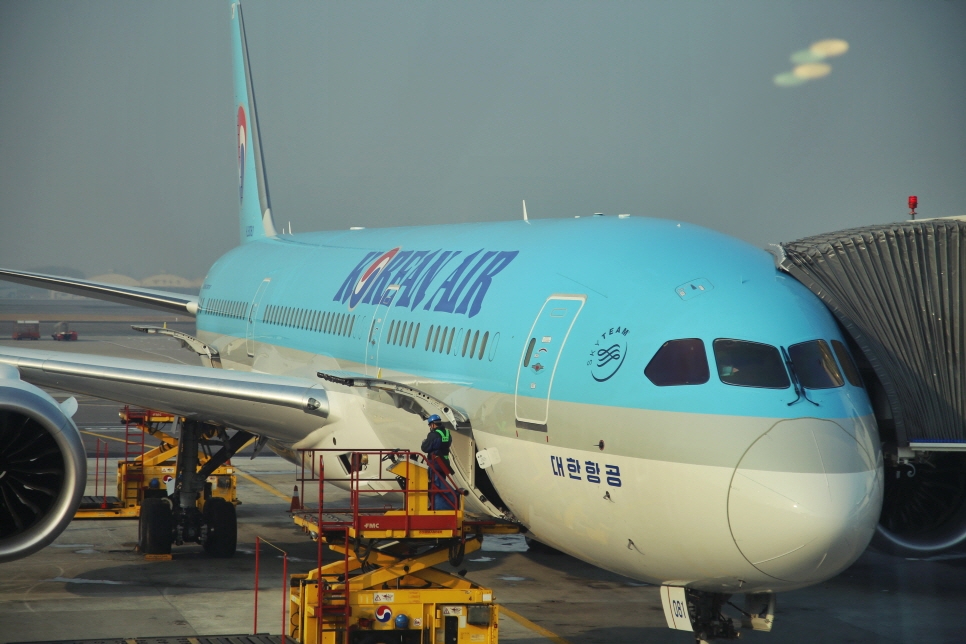 대한항공 보잉 787 드림라이너 탑승기 B787 9 비즈니스석 네이버 블로그