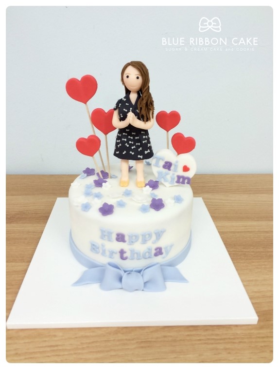 남자친구 생일케이크남자친구생일선물이벤트케이크슈가케이크생일케이크용인케익배달 네이버 블로그