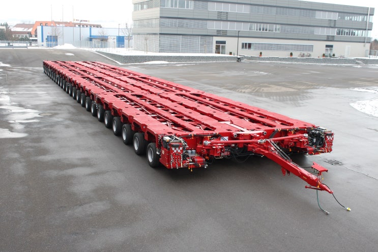 모듈 트랜스포터(Self-Propelled Modular Transporter : SPMT) : 네이버 블로그