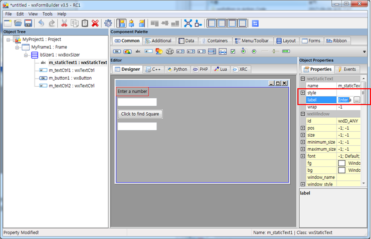 [wxPython] wxFormBuilder로 wxPython GUI 작성하기 : 네이버 블로그