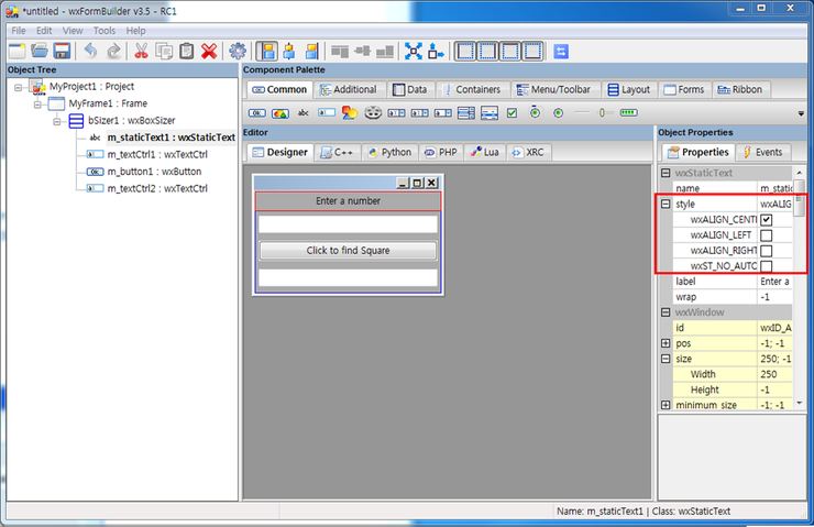 [wxPython] wxFormBuilder로 wxPython GUI 작성하기 : 네이버 블로그