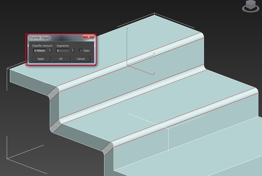 3d Max Chamfer가 깨지는 이유와 해결법, 외부 건축 전문 CG 실무 과외(3D MAX V-RAY 리터칭 ,1:1 실무 ...