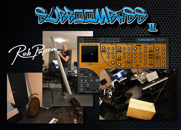 [가상악기] 2017년 끝자락에 뜬다 !! Rob Papen 형의 Subboombass 2 !!!!!! by 사운드기어 호야 ...