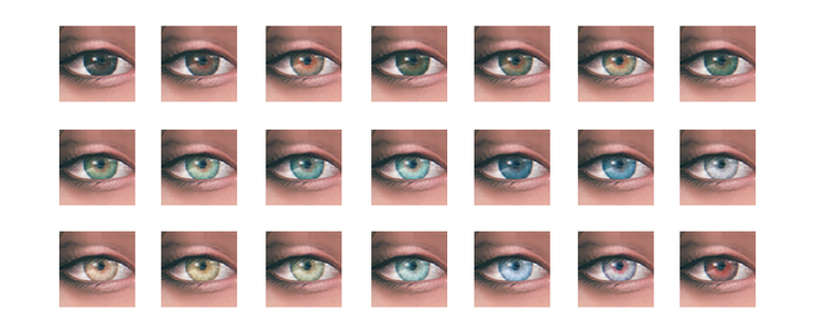 [심즈4] pixelore chromacore contacts : 네이버 블로그