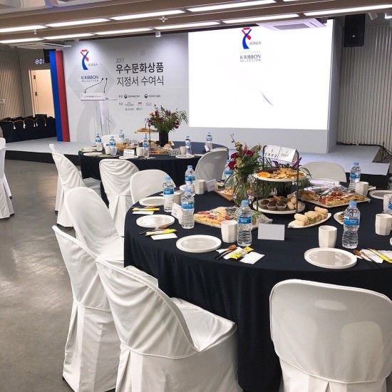 시상식 행사 테이블세팅 푸드스타일리스트 임수영 네이버 블로그