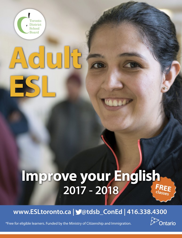 [캐나다워홀] 토론토 TDSB ESL programs, Adult ESL, 시간당 $7 핵이득 저렴한 어학원 등록 방법 : 네이버 블로그