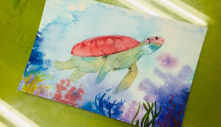 문정동 아동미술학원 릴리프아틀리에, 재밌는 수채화 수업 : 네이버 블로그