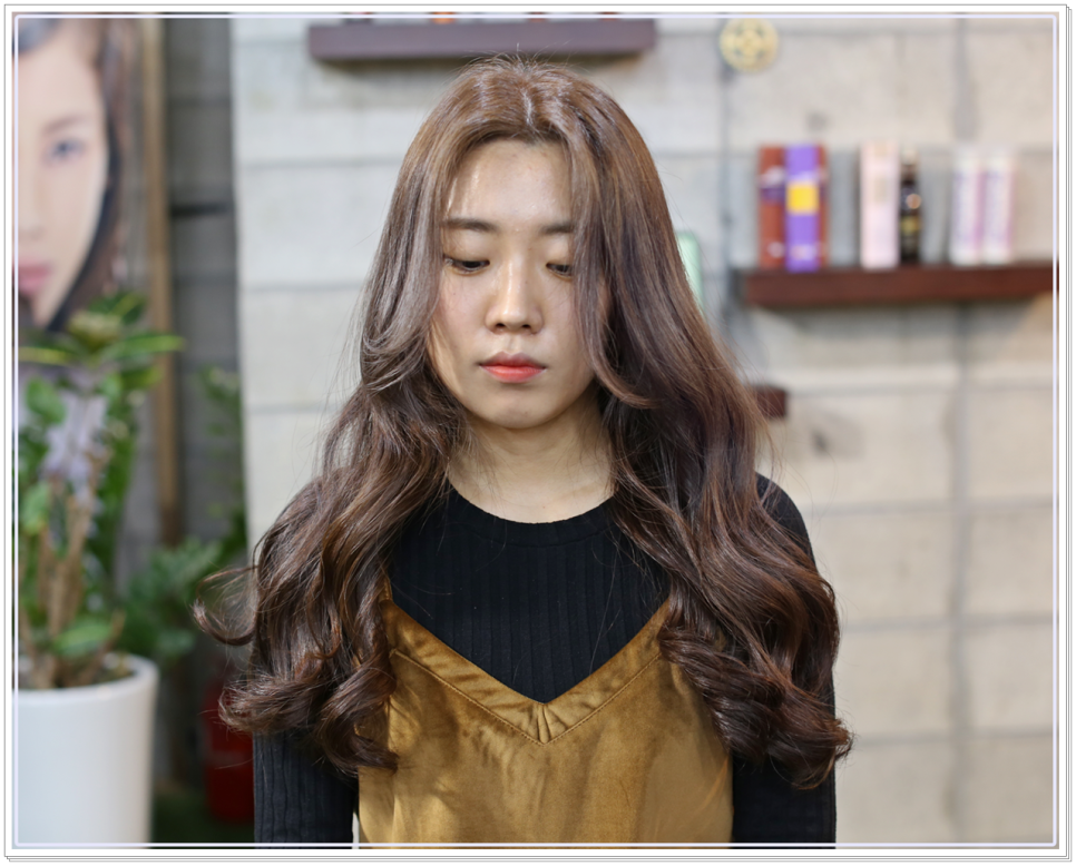 심하게 손상된 머리도 긴머리 웨이브펌 가능해요 네이버 블로그